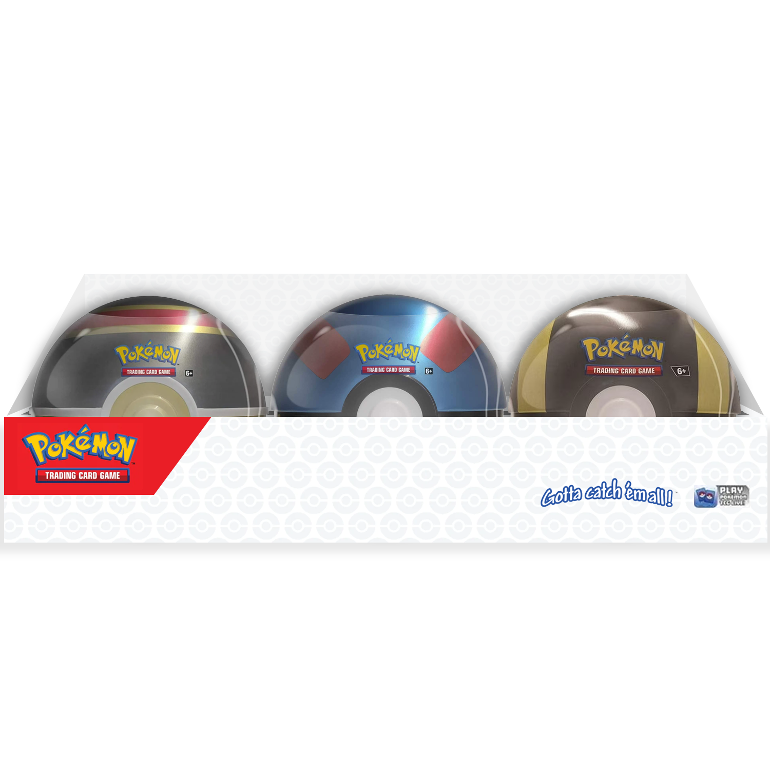 CARTAS DE POKEMON TCG POKEBALL TIN BUNDLE 3PK ENG - XtremePlay Colombia