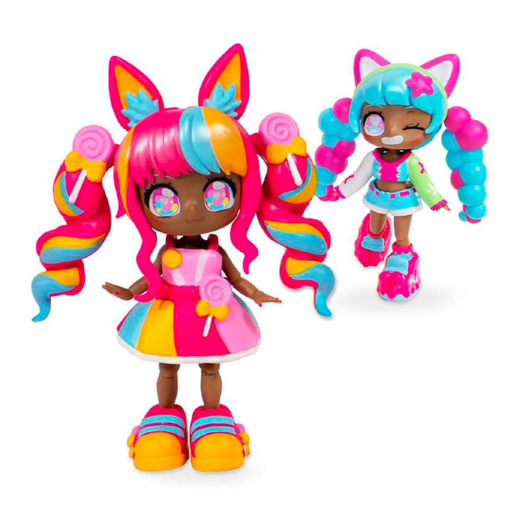 MUÑECA ANIMAKII DOLL SET LOLLYPOP-BUBBLEGUM - XtremePlay Colombia