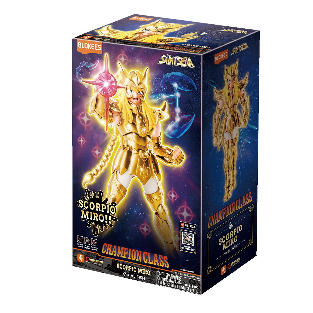 MODEL KIT DE BLOKEES SAINT SEIYA BEYOND EDITION SCORPIO MIRO ...